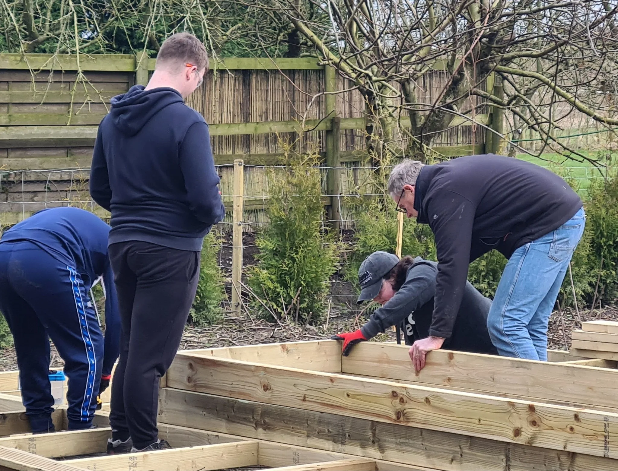 Autistic young people build bright futures with hands-on construction project - Wargrave House ...